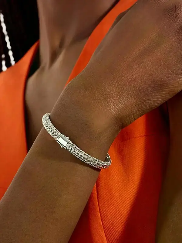 John Hardy 14k Yellow Gold And Sterling Icon Bracelet - Silver