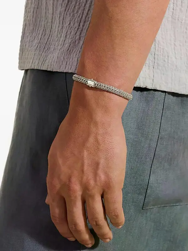John Hardy 14k Yellow Gold And Sterling Icon Bracelet - Silver