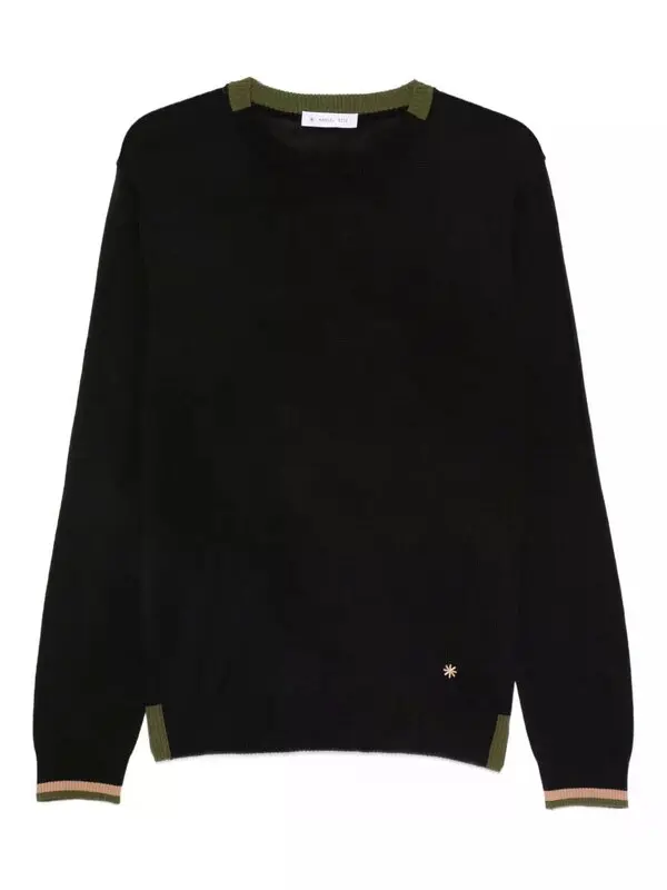 MANUEL RITZ Contrasting-trim Sweater
