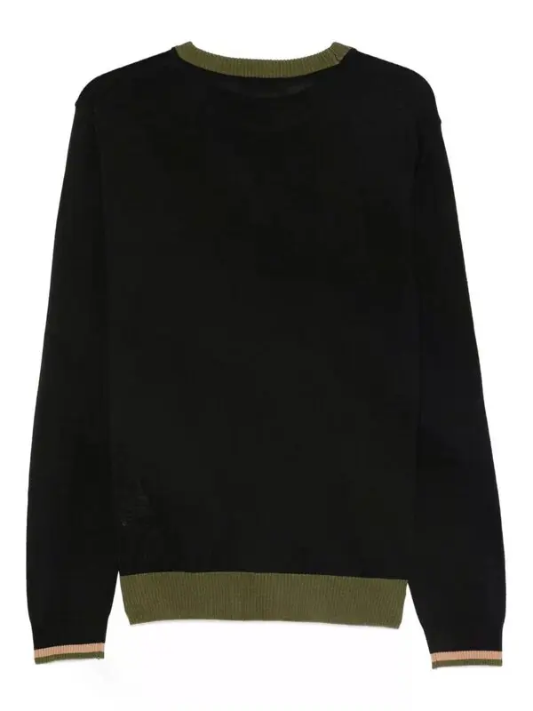 MANUEL RITZ Contrasting-trim Sweater