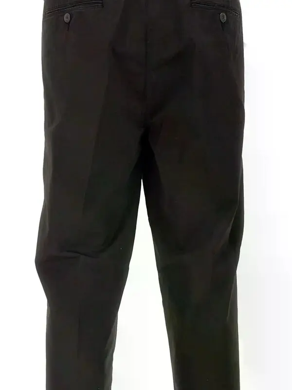RE-HASH Welt-pocket Chino Trousers - Black