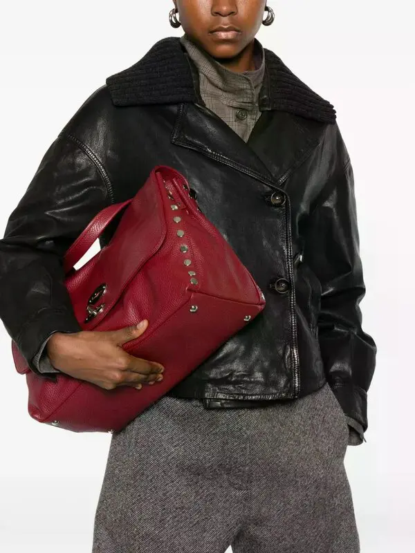 ZANELLATO Postina Medium Tote Bag - Red