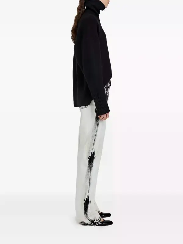 Proenza Schouler Bleached-effect Straight-leg Jeans