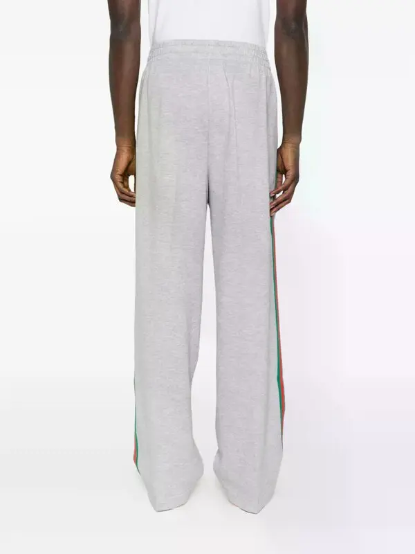 Gucci Side-stripe Cotton Pants