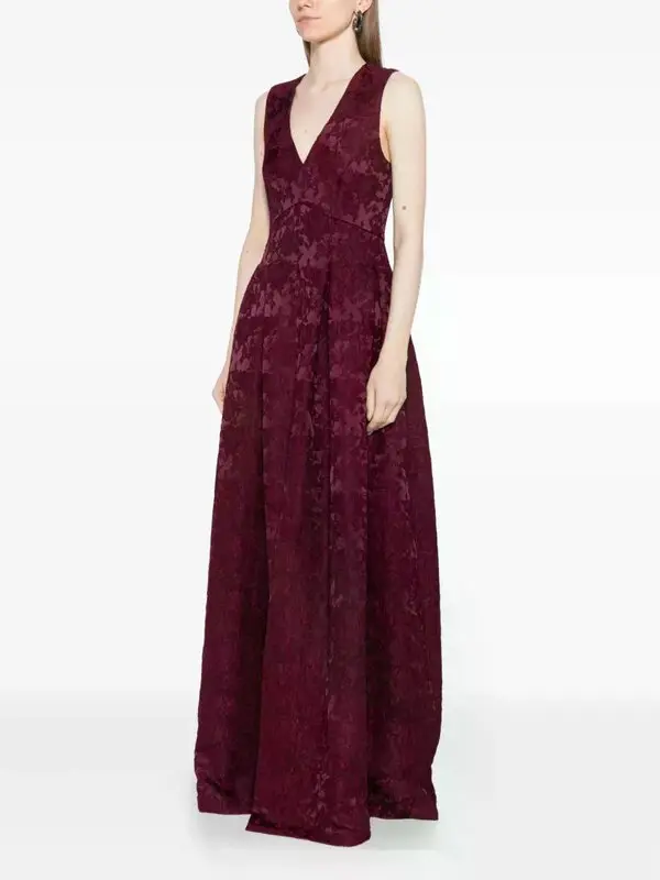Sachin & Babi Brooke Gown - Red