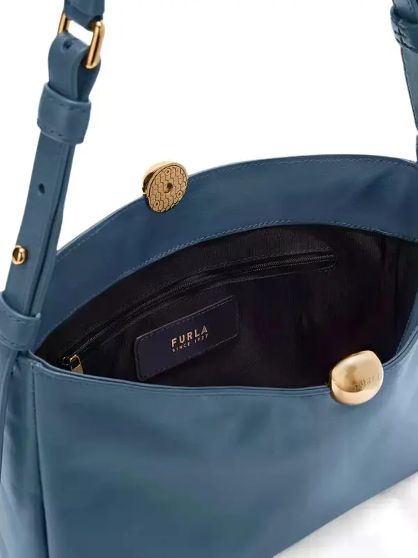 Furla Medium Sfera Soft Shoulder Bag - Blue