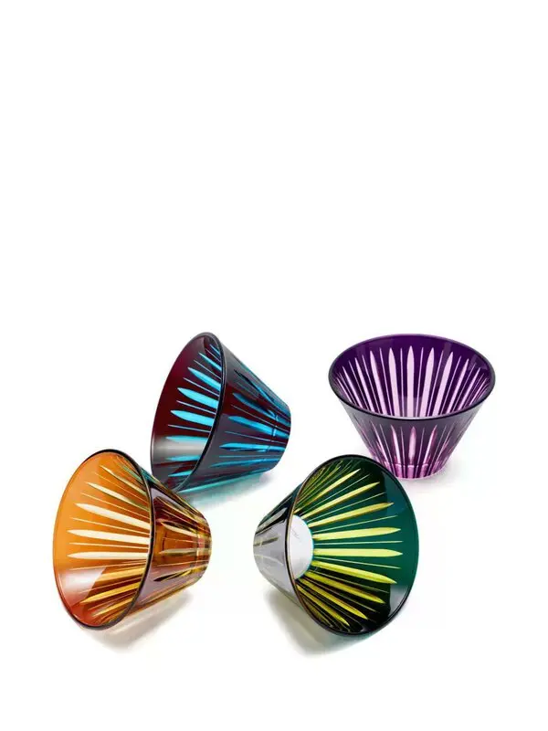 L'Objet Prism Condiment Bowl Set - Blue