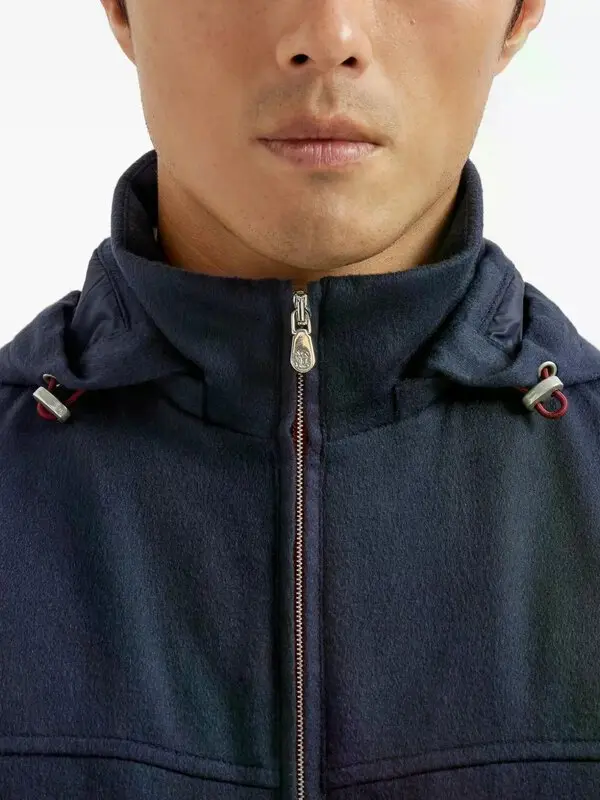 Brunello Cucinelli Zip-up Hooded Jacket