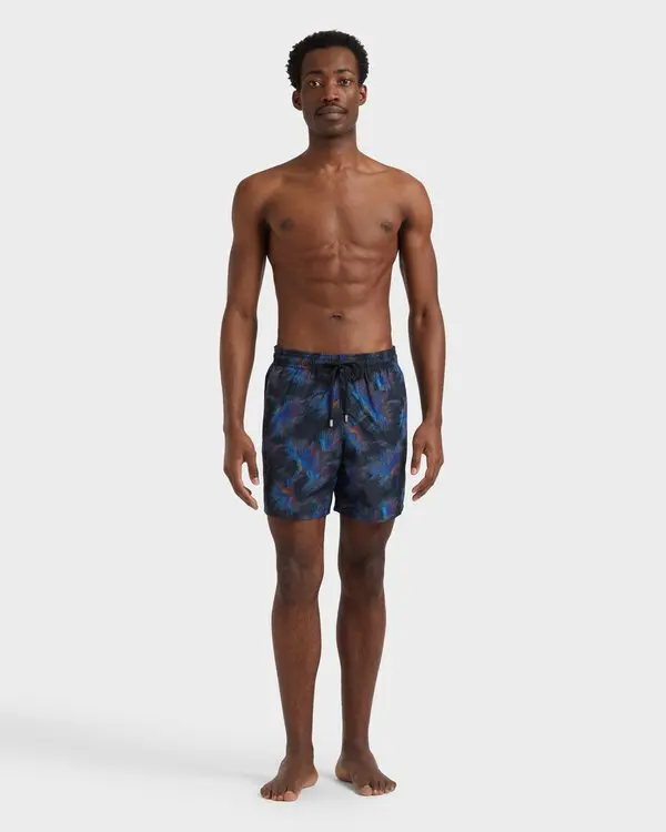 Vilebrequin Silk Blend Swim Shorts - Black