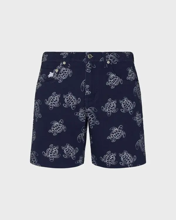 Vilebrequin Bermuda Garonne Shorts - Blue