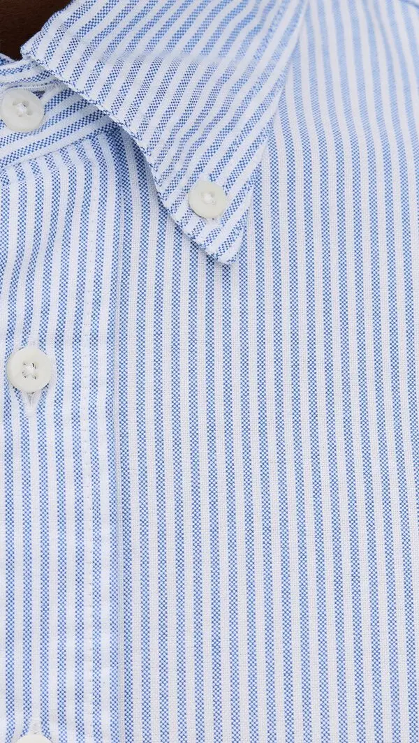 Gitman Bros Striped Classic Oxford Shirt