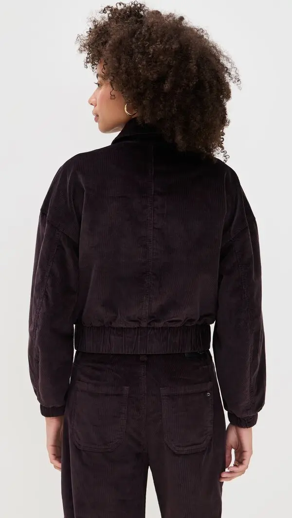 Rag & Bone Lara Corduroy Jacket - Dark Brown
