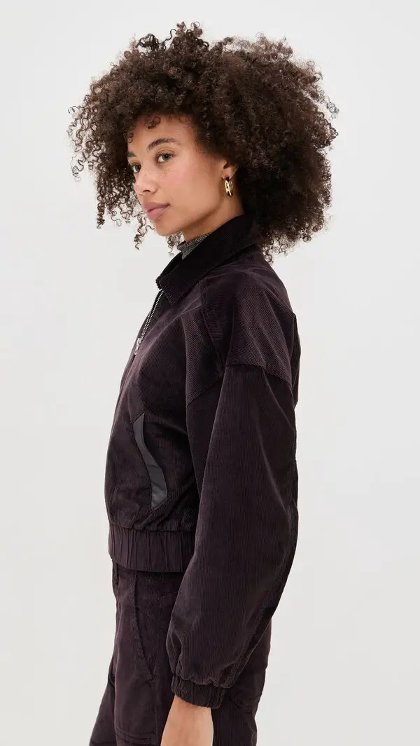 Rag & Bone Lara Corduroy Jacket - Dark Brown