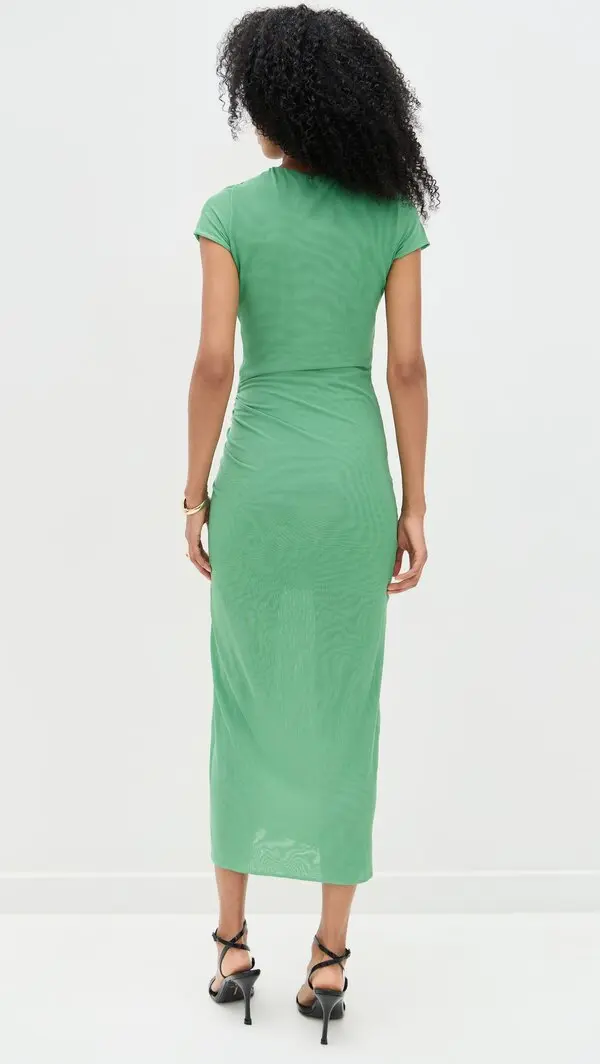 VIX PAULA HERMANNY Solid Anaya Midi Dress