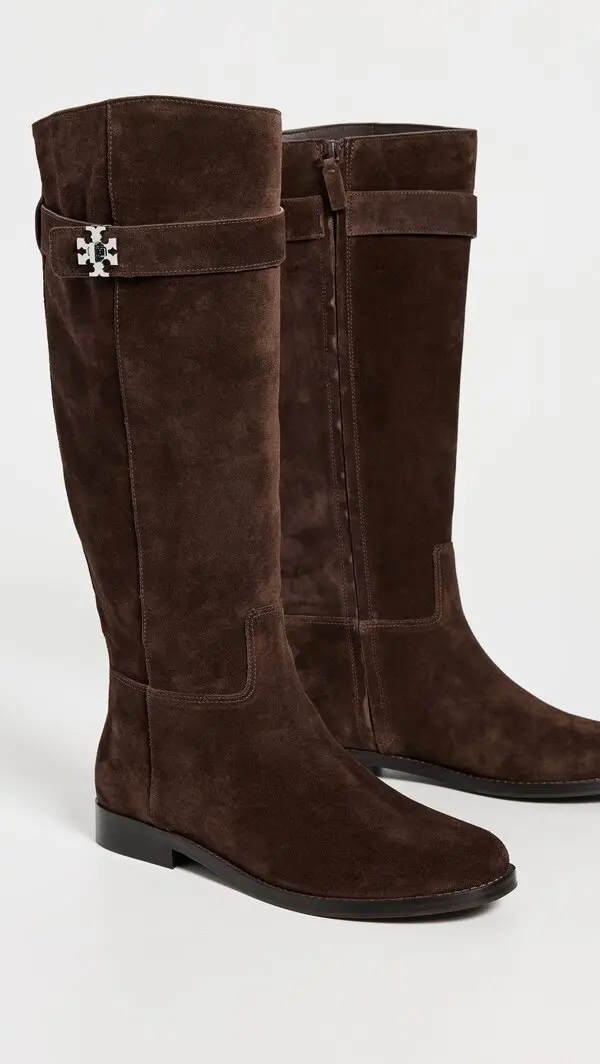 Tory Burch T Lock Riding Boots