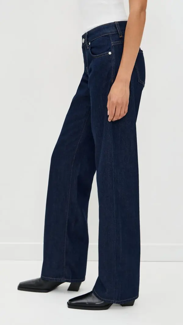 7 For All Mankind Low Straight Jeans