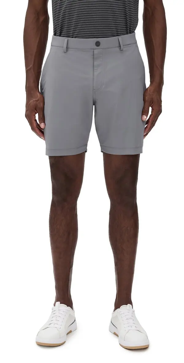 REDVANLY Hanover Pull-on Shorts - Shadow
