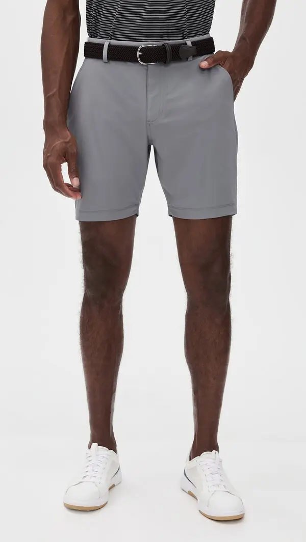 REDVANLY Hanover Pull-on Shorts - Shadow