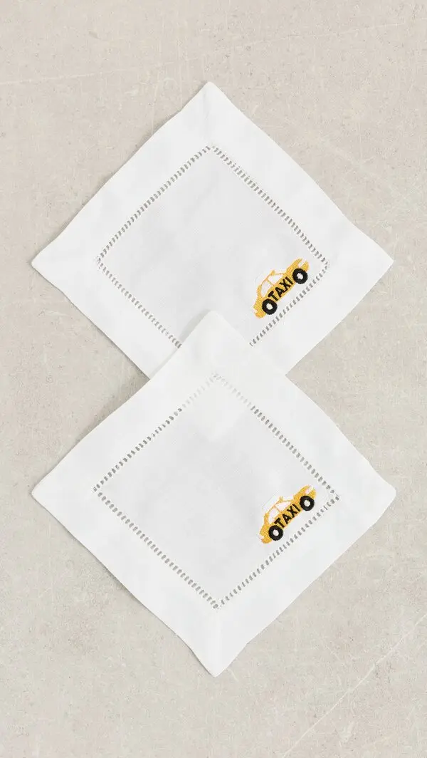 ABBODE Taxi Napkins Set Of 2