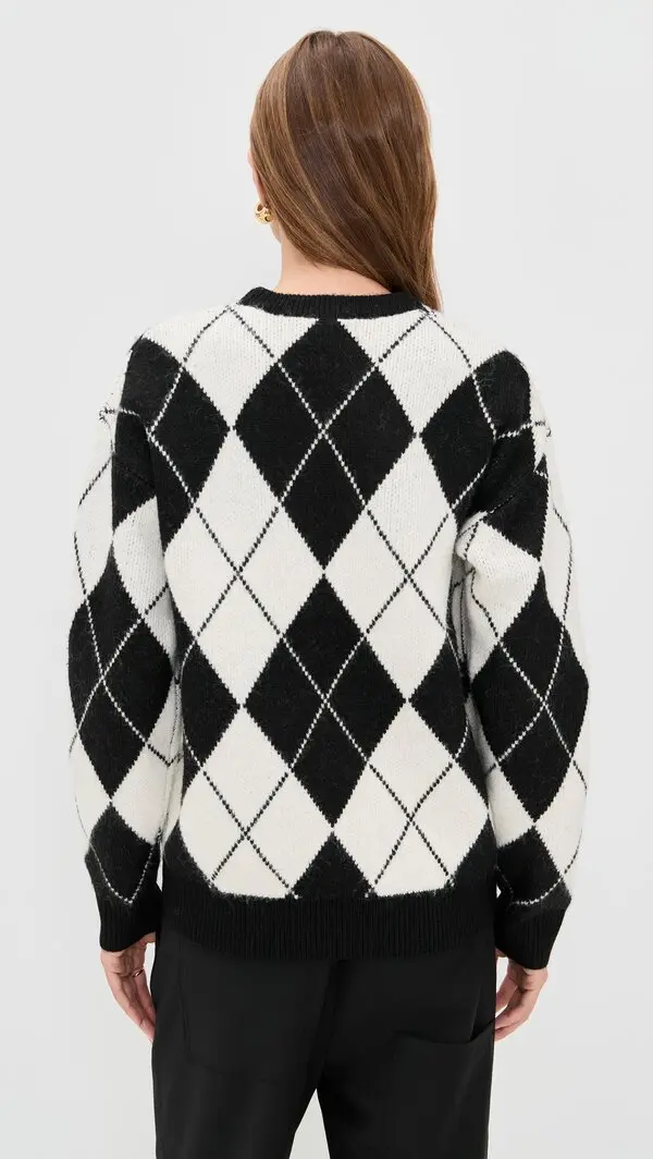 4TH & RECKLESS Molly Argyle Patterned Sweater