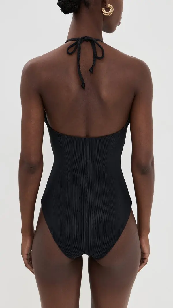 Beach Riot Phoenix One Piece - Black