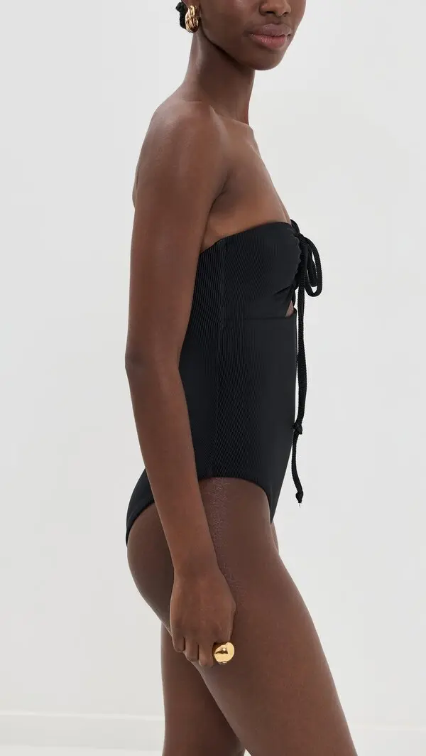 Beach Riot Phoenix One Piece - Black