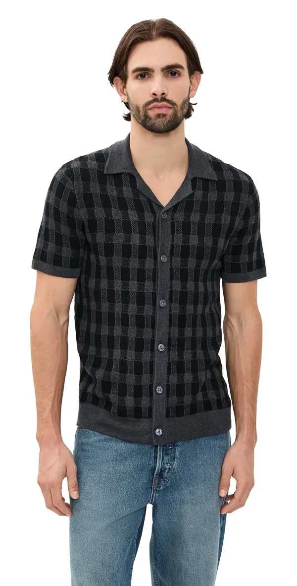 Rails Ronan Shirt - Charcoal Black