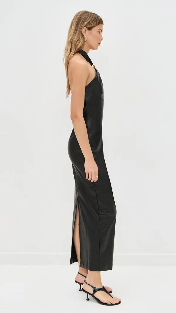 4TH & RECKLESS Rhea Faux Leather Maxi Dress