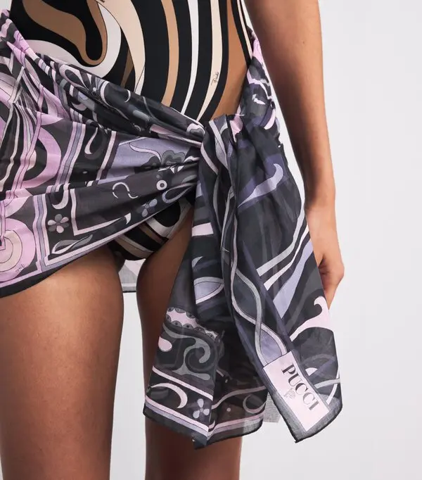 Emilio Pucci Cotton Printed Sarong