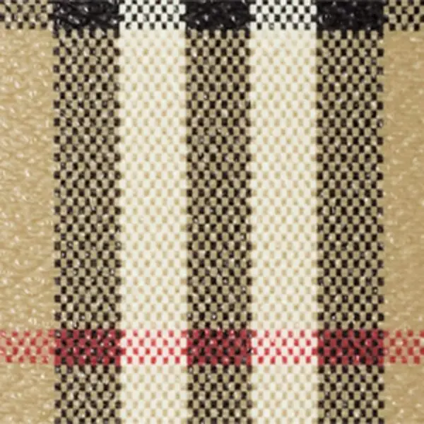 Burberry Check Passport Holder - Brown