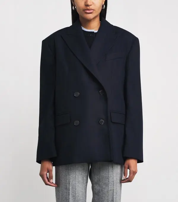 Max & Co. Wool-blend Double-breasted Pea Coat