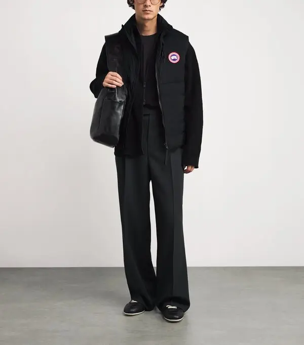 Canada Goose Down Water-repellent Gilet - Black