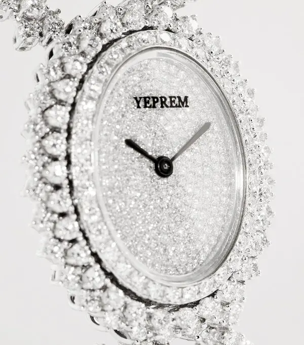 Yeprem 18k Gold And Diamond Y-memento Watch