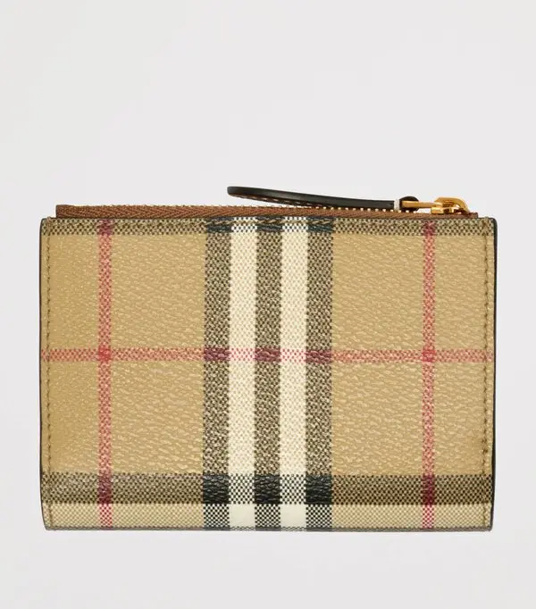 Burberry Check Bifold Wallet