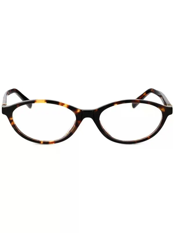 Miu Miu Cat-eye Frame Glasses - Brown