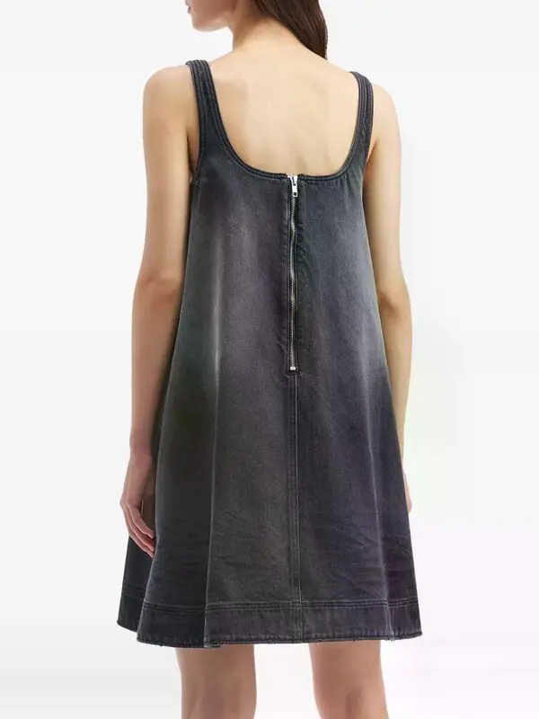 Simone Rocha Beaded Appliqué Mini Dress - Grey