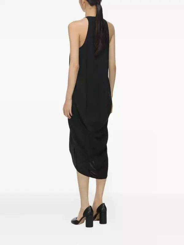 Rick Owens Halterneck Draped Dress