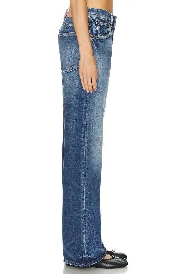 Acne Studios 2021f Vintage Wide Leg - Mid Blue