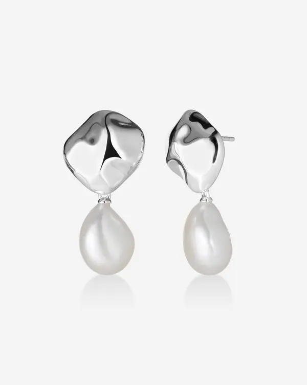 Ring Concierge Coco Pearl Drop Earrings - One-color