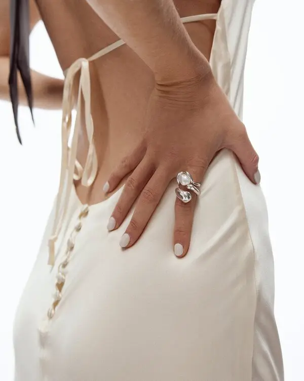 Ring Concierge Coco Curved Wrap Ring