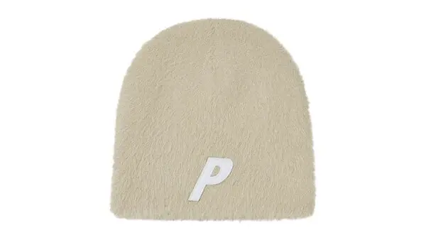 PALACE Faux Mohair Beanie - Stoney Grey