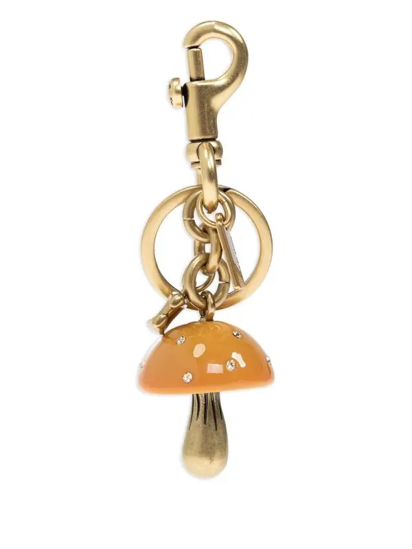 COACH Mushroom Charm - Gold