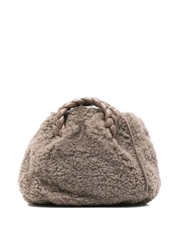 Hereu La Bon Bon Shearling Mini Bag