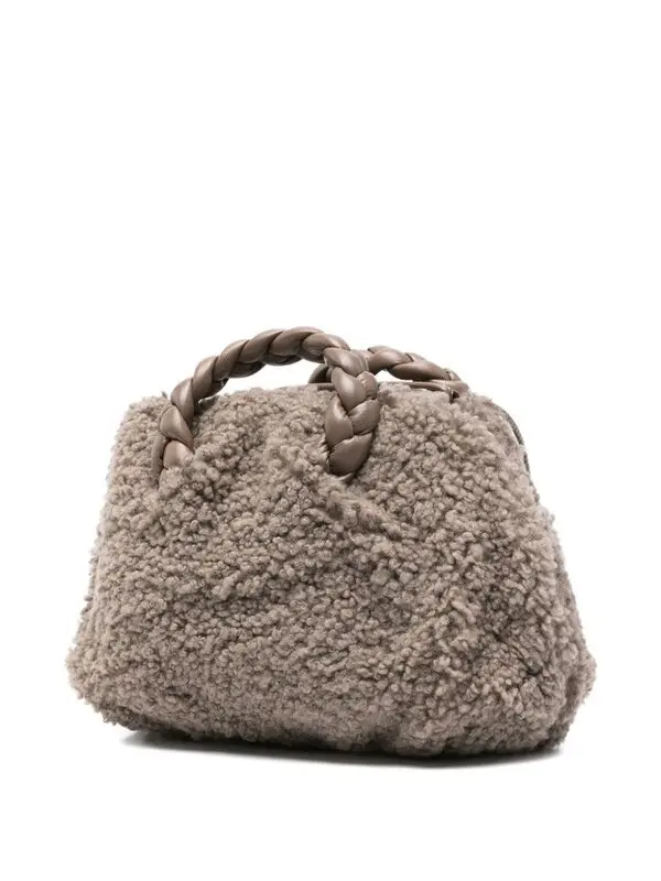 Hereu La Bon Bon Shearling Mini Bag