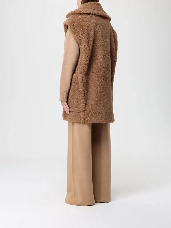 Max Mara Sleeveless Fur Coat