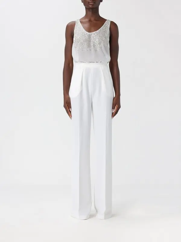 Elisabetta Franchi Jumpsuit - White