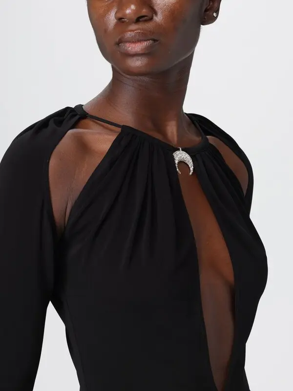 MARINE SERRE Long Sleeve Top With Embellishment