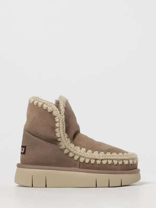 Mou Ankle Boots - Beige