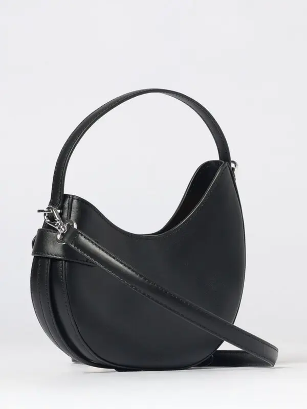 Ralph Lauren Mini Bag With Top Handle And Chain Strap - Black
