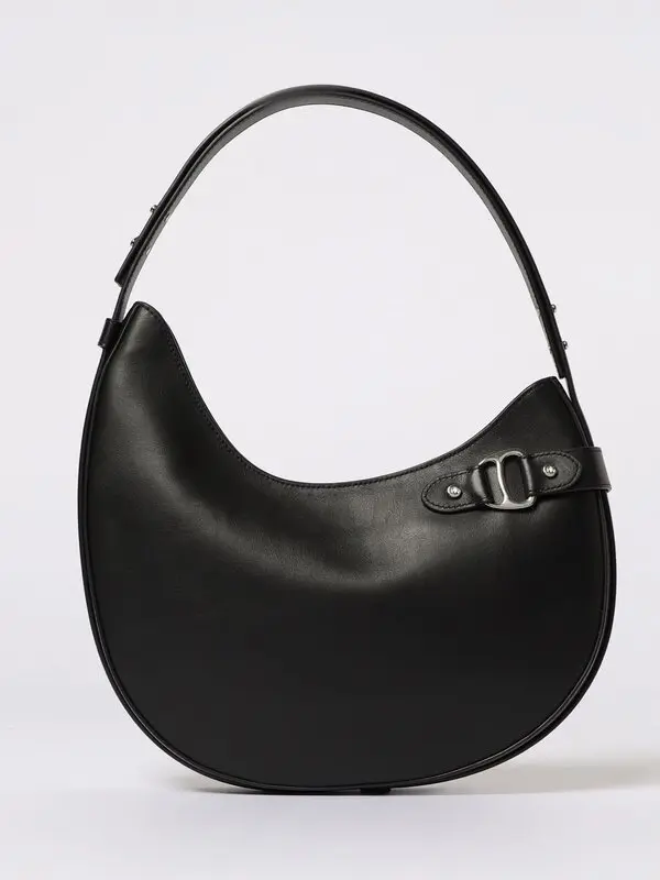 Ralph Lauren Leather Shoulder Bag - Black